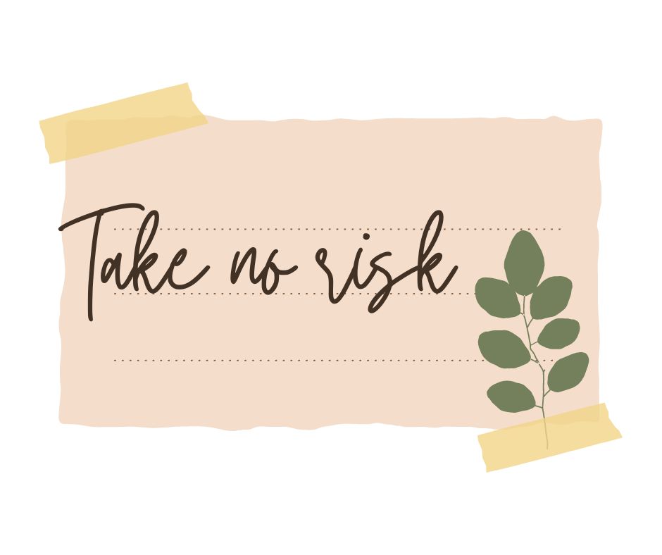 Take no risk – Cik Moon